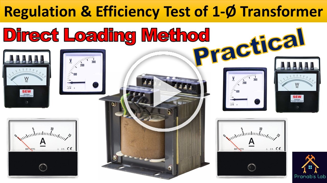DC Machines & Transformer Lab (3rd Sem, Electrical Engg.) - A Free ...